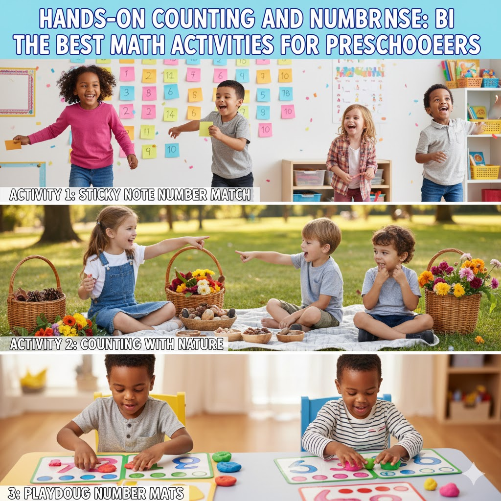 Math Activities for Preschoolers to Build Number Skills